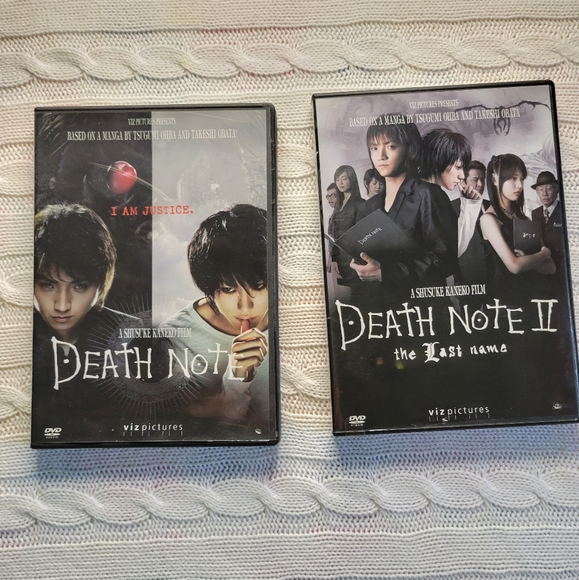 Media | Death Note Dvd Set Black | Poshmark